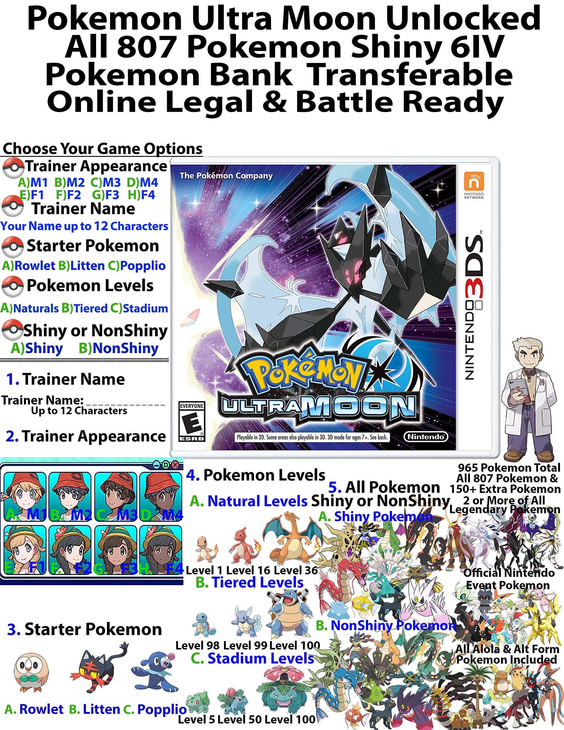 Pokémon Ultra Moon Unlocked - PokeCenter