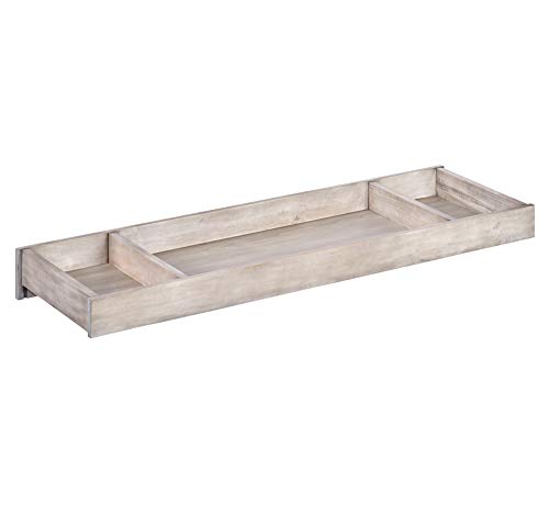 Soho Baby 43065930 Hampton Premium Changing Topper for 7-Drawer Dresser, Smooth Stone Wash Finish