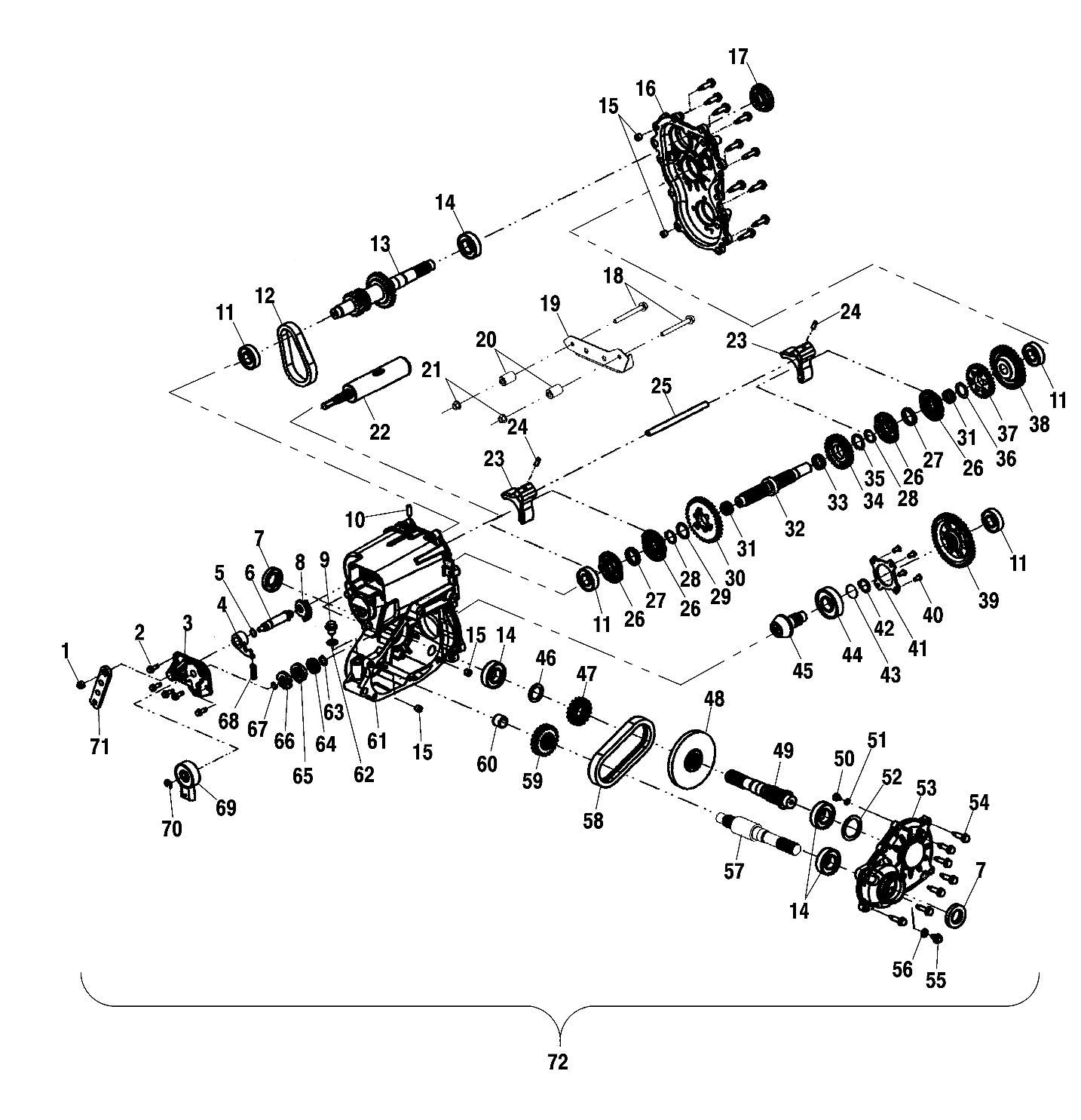 Polaris ATV Gears Sector Cover, Genuine OEM Part 3233827, Qty 1