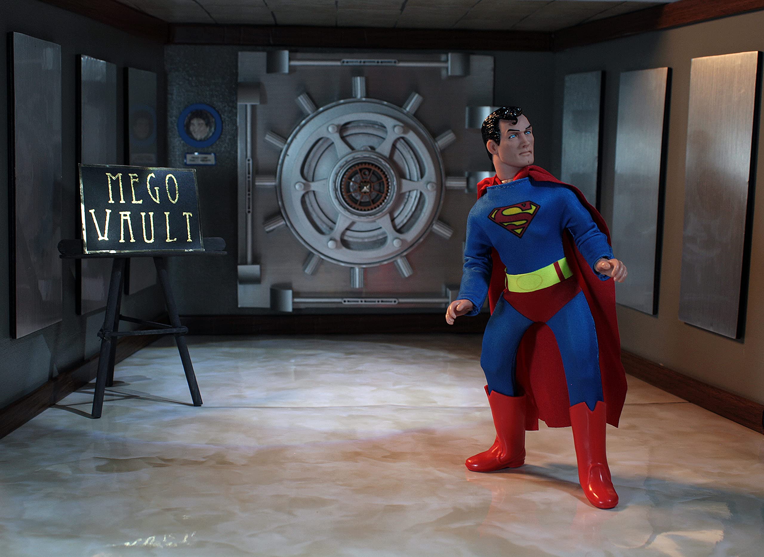 Mego DC Comics Superman 8" Action Figure Multicolor