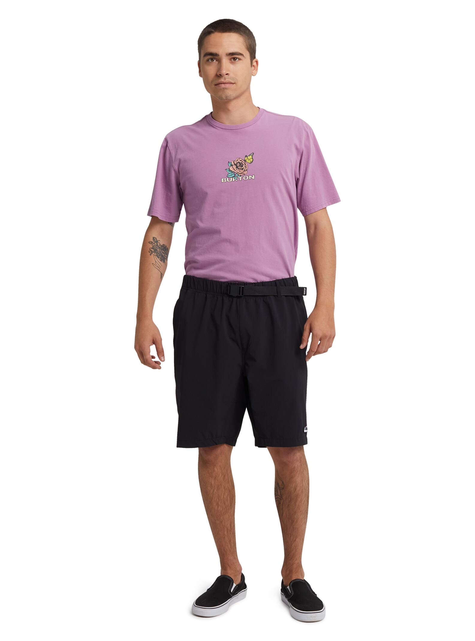 Burton Mens Clingman Short, True Black New, Medium