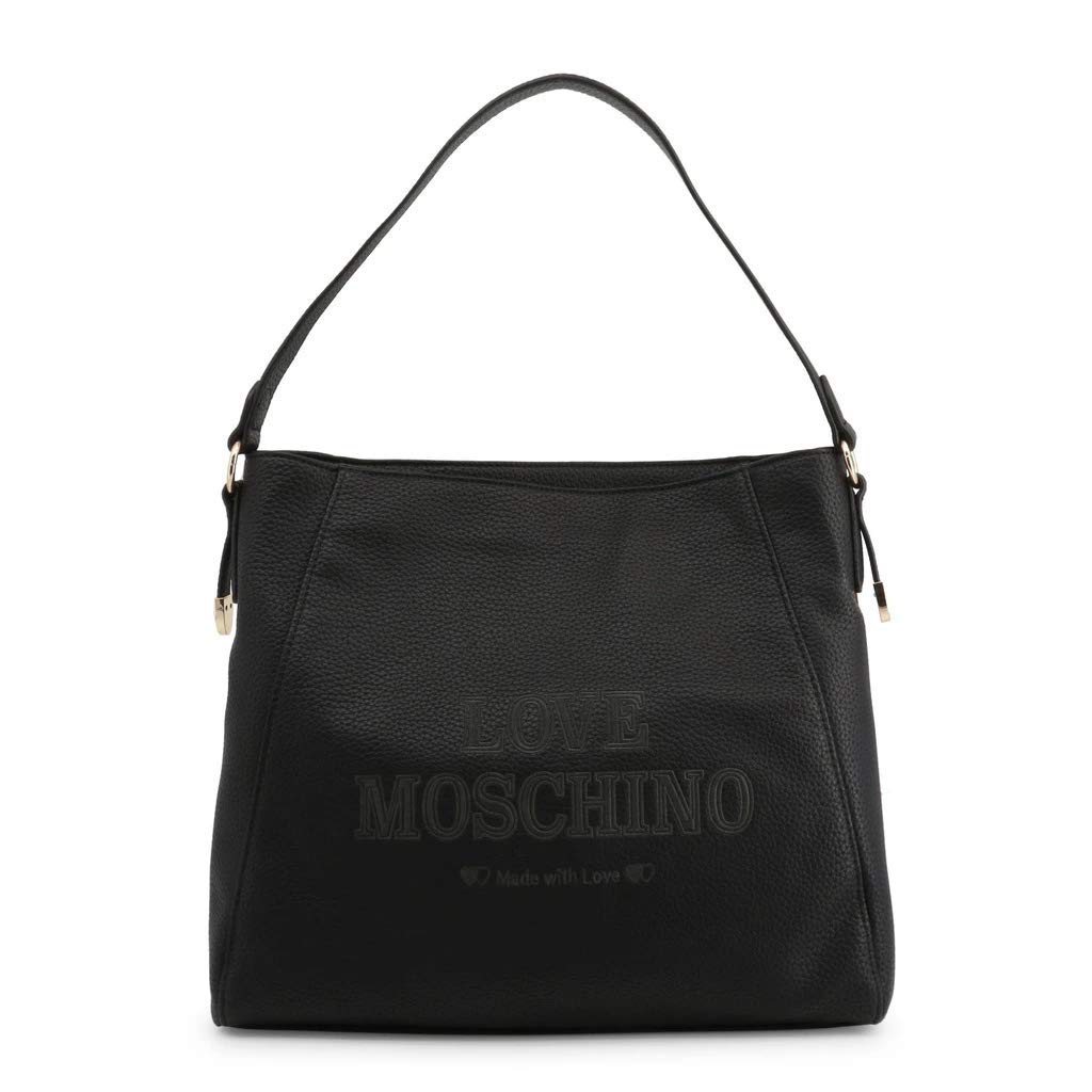 LOVE Moschino Borsa PU Shoulder Bag Black (Nero) One Size