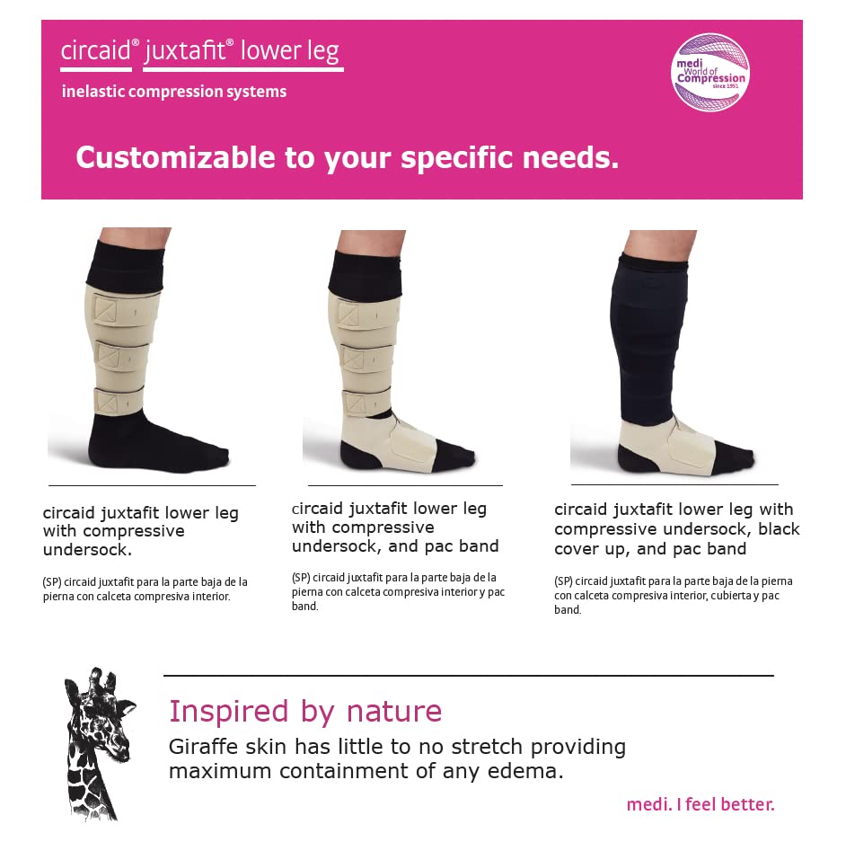 Circaid Juxtafit Essentials Lower Leg Long Beige Xx-Large