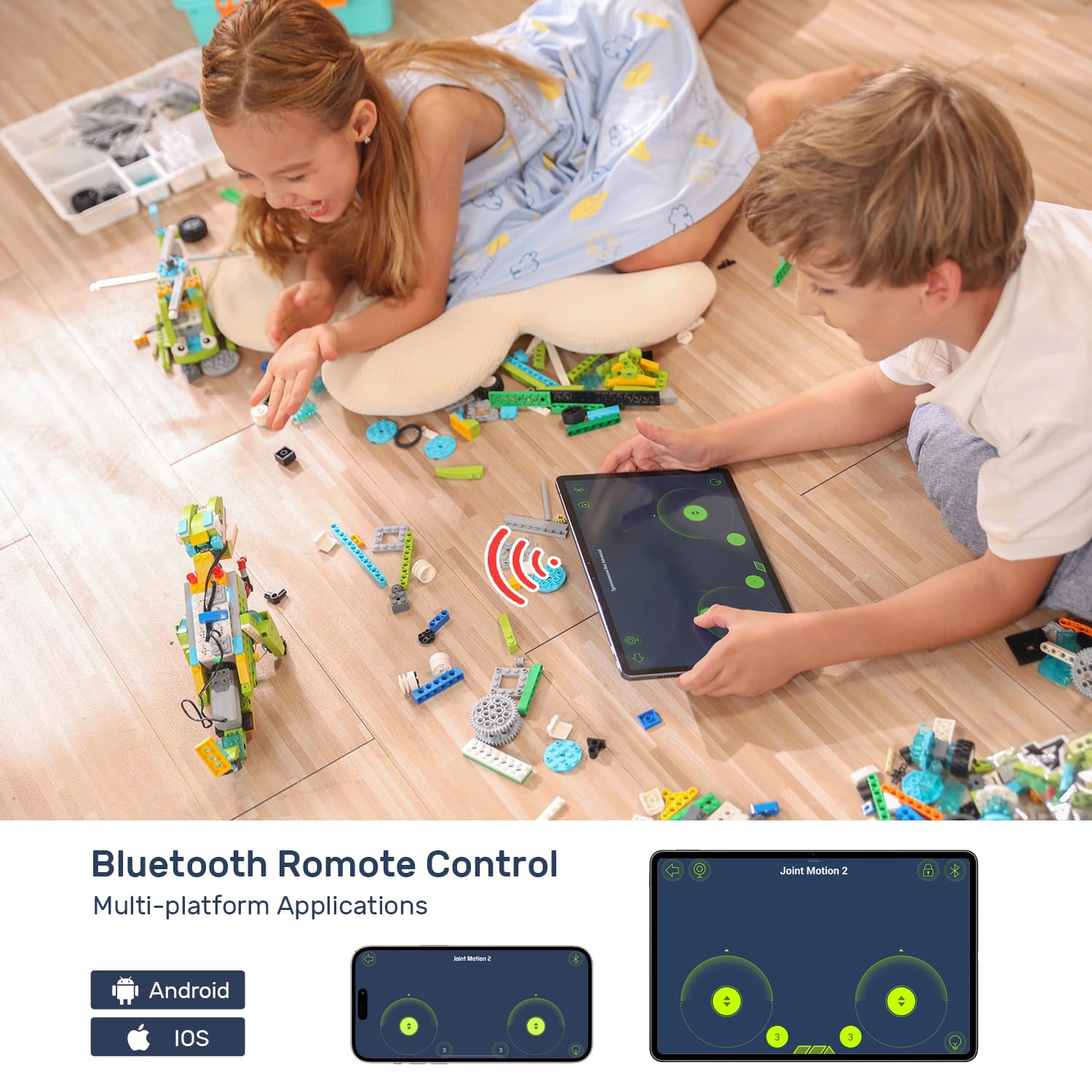 Coding Robot Kit for Kids Ages 6+, 200+ in 1 APP Control Dinosaur Robot Toy, Educational Scratch Programming Robotic Kit with 47 Video Courses,Birthday for Boys Girls(600 Blocks)
