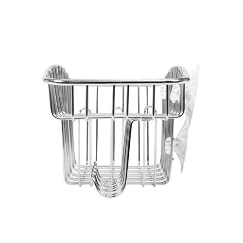 Spectrum Diversified Bathroom Contempo Shower, Stainless Steel, Basket w/Hooks