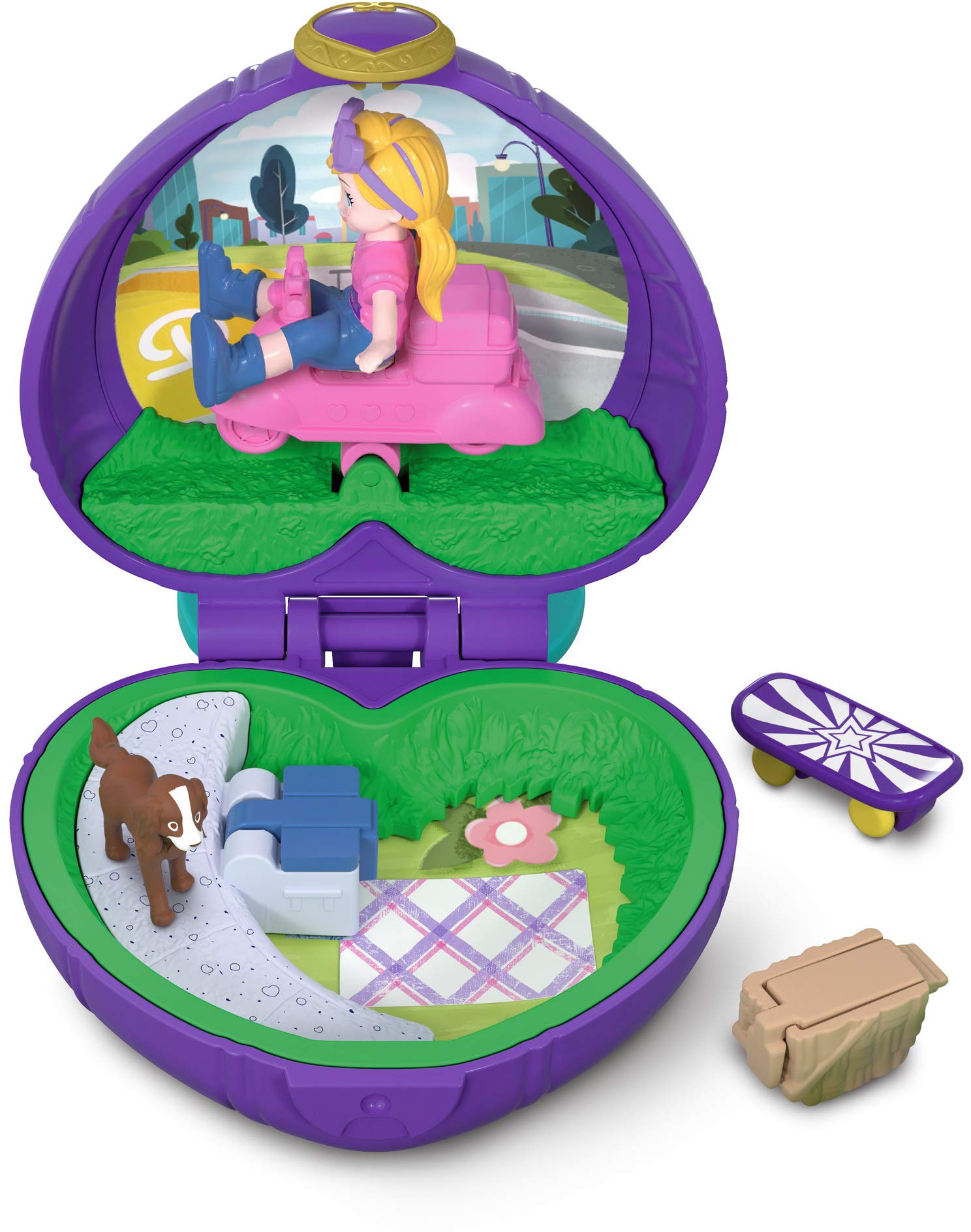 Polly Pocket Tiny Pocket World, Polly & Peaches FRY30