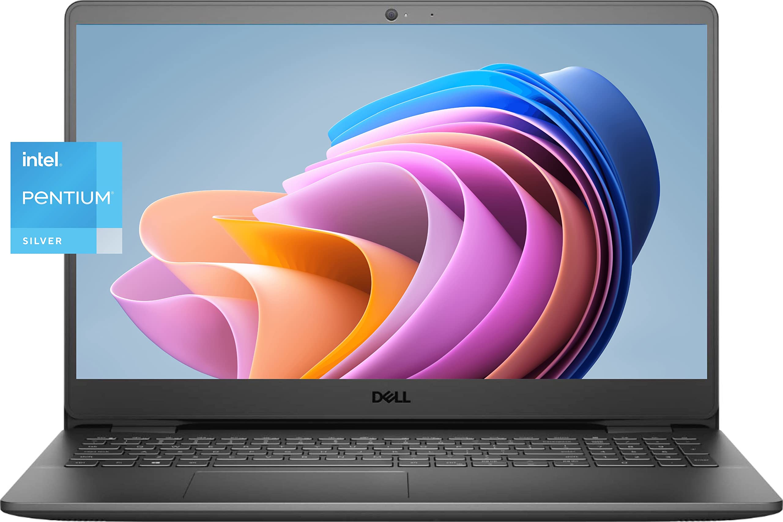 Dell Newest Inspiron 3000 Laptop Computer, 15.6" HD Display, Intel Celeron Processor N5030 (Up to 3.10Ghz), 8GB RAM, 128GB SSD, Webcam, Wi-Fi, HDMI, Windows 10 Home, Black (Latest Model)