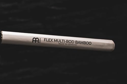 Meinl Stick & Brush Flex Multi-Rod Bundle Specialty Drumsticks for Low Volume Quiet Acoustic Music on Drums/Percussion, Bamboo Dowels, Natural, one Size (SB202)
