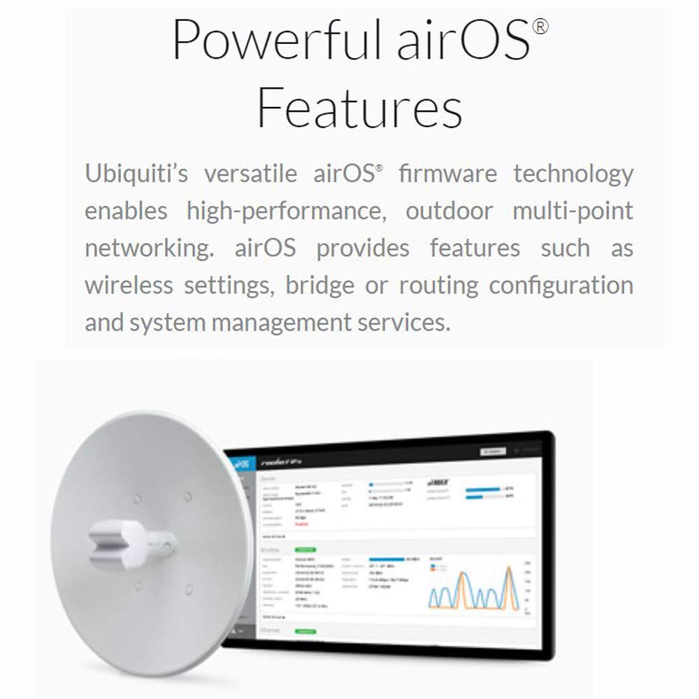 Ubiquiti NSM5 Bundle of 2 NanoStation M5 5GHz Outdoor airMAX CPE 150+Mbps 15+km