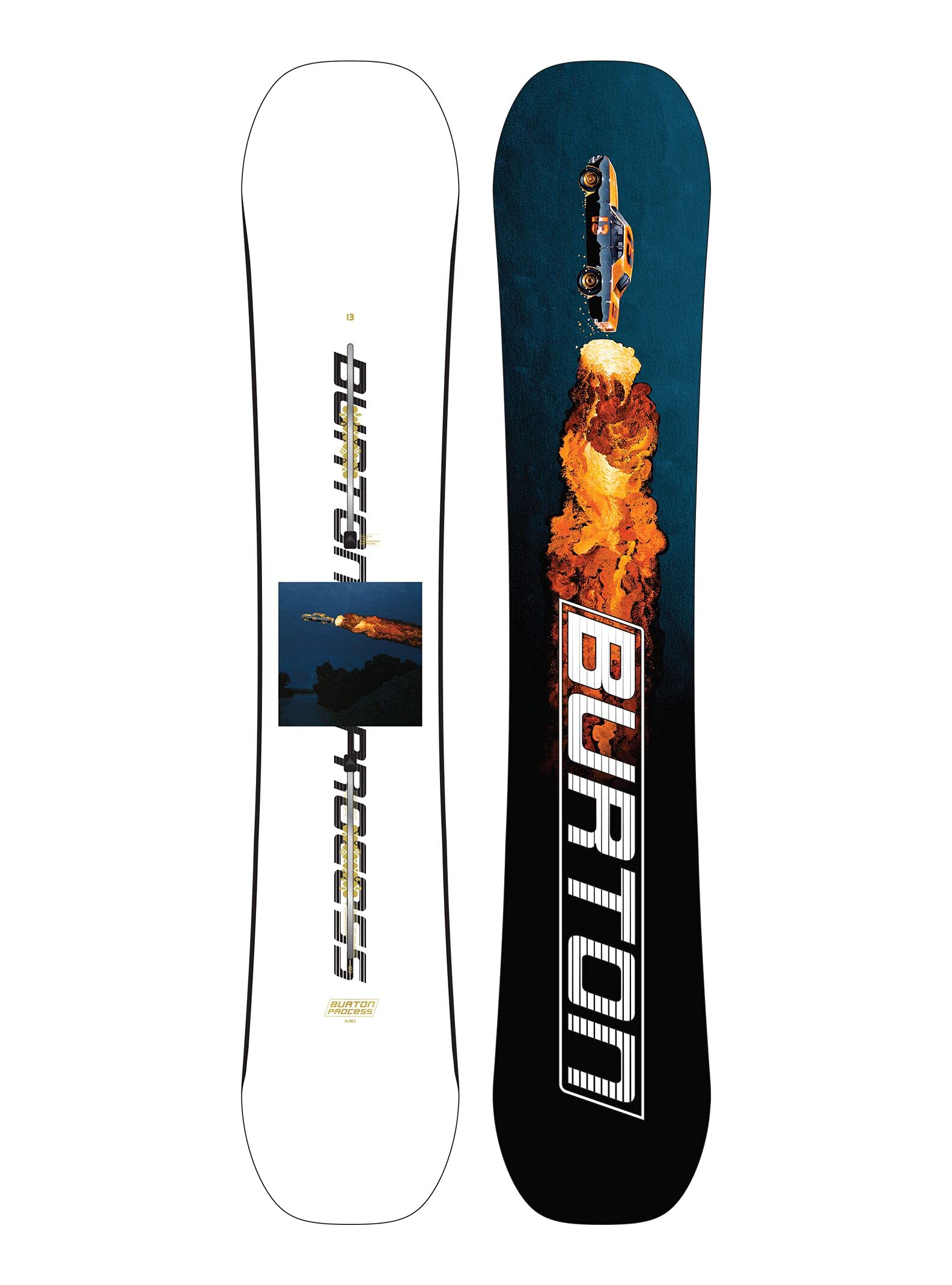 Burton 2022 Process FV Mens 157cm Snowboard