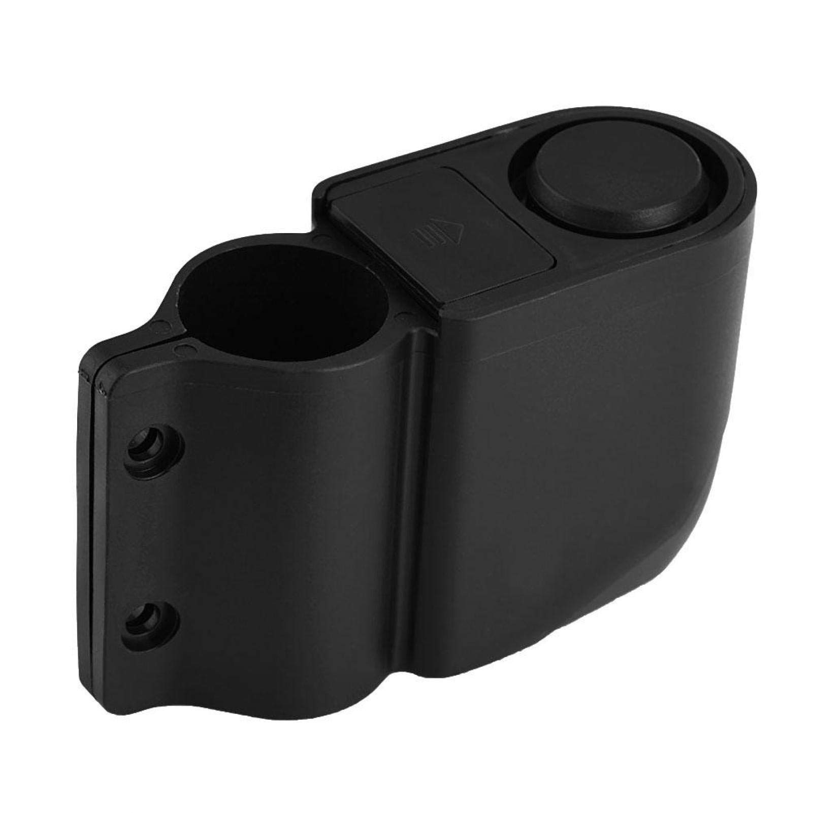 Bike Lock, Resettable 4Digit Code That You Can Reset The Combination As Often As You Like,Security Alarm Tool(Color : Black)