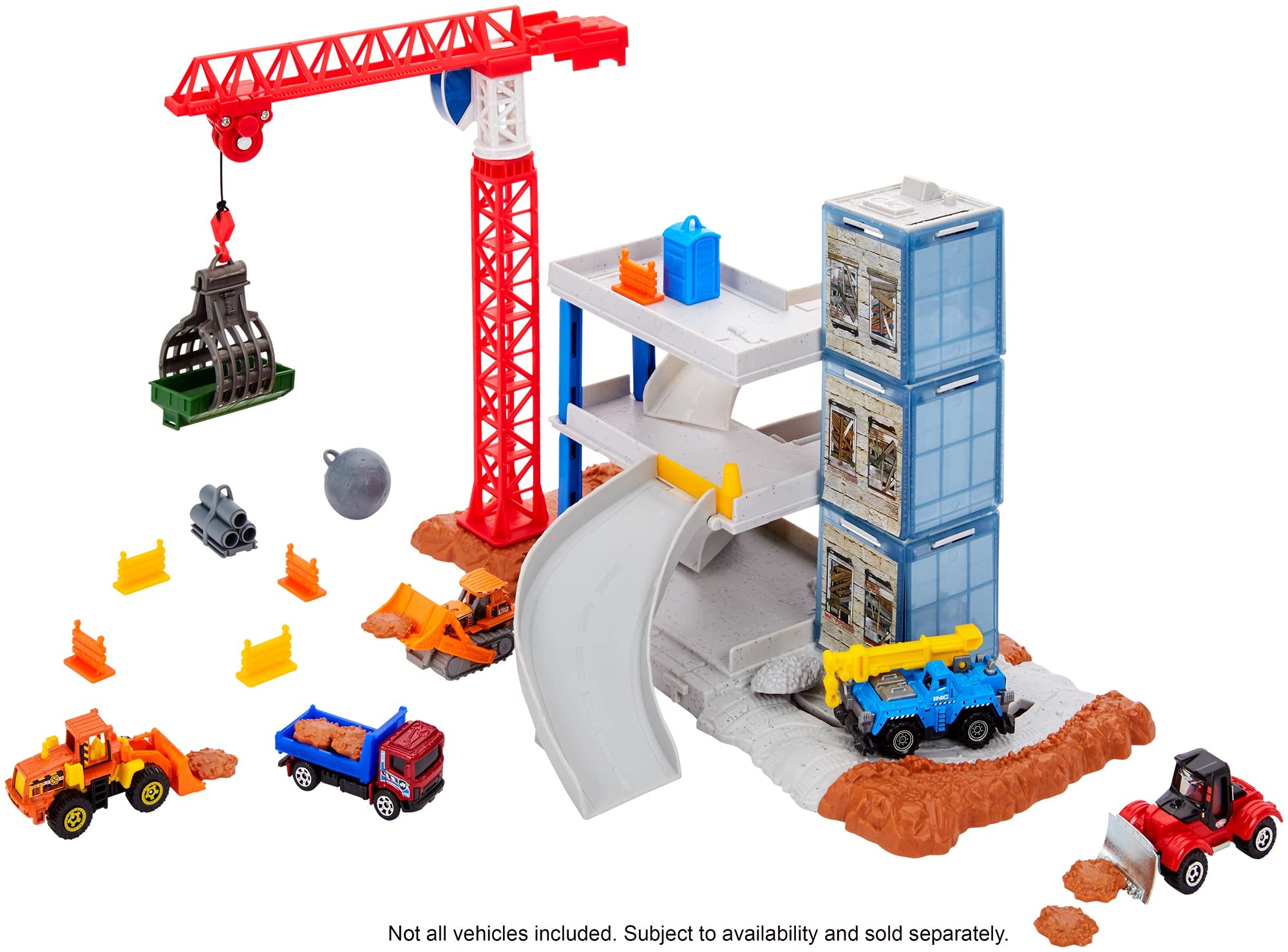 Matchbox Downtown Demolition Playset