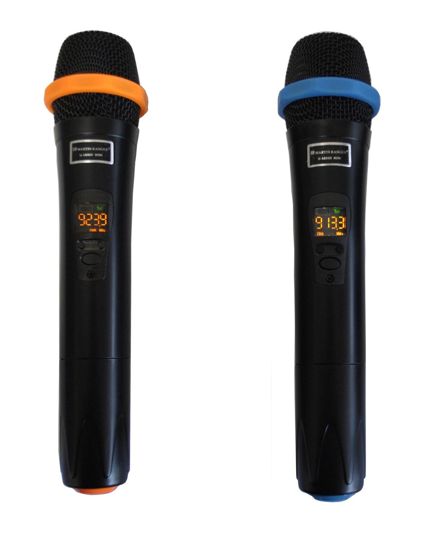 Martin Ranger U6800R-MINI Portable UHF Wireless Microphone Interference-Free Long Distance Operation, Ideal for Karaoke, Church, Weddings