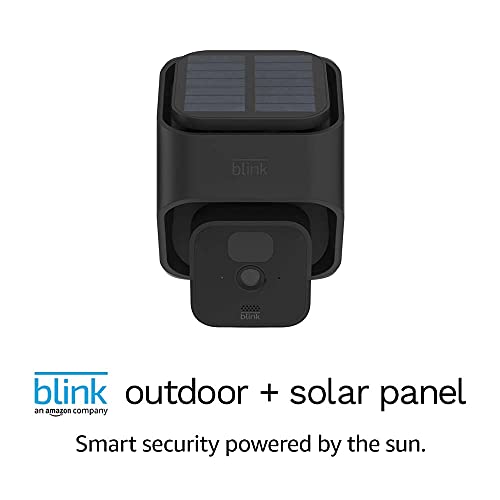 Blink Outdoor (3rd Gen) + Solar Panel Charging Mount - wireless, HD smart security camera, solar-powered, motion detection β 1 camera system