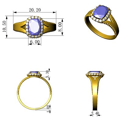 Customized Sterling Silver Women High School and College Class Ring β Style Collection β MEMENTOS JEWELRY (Sterling Silver Platinum)