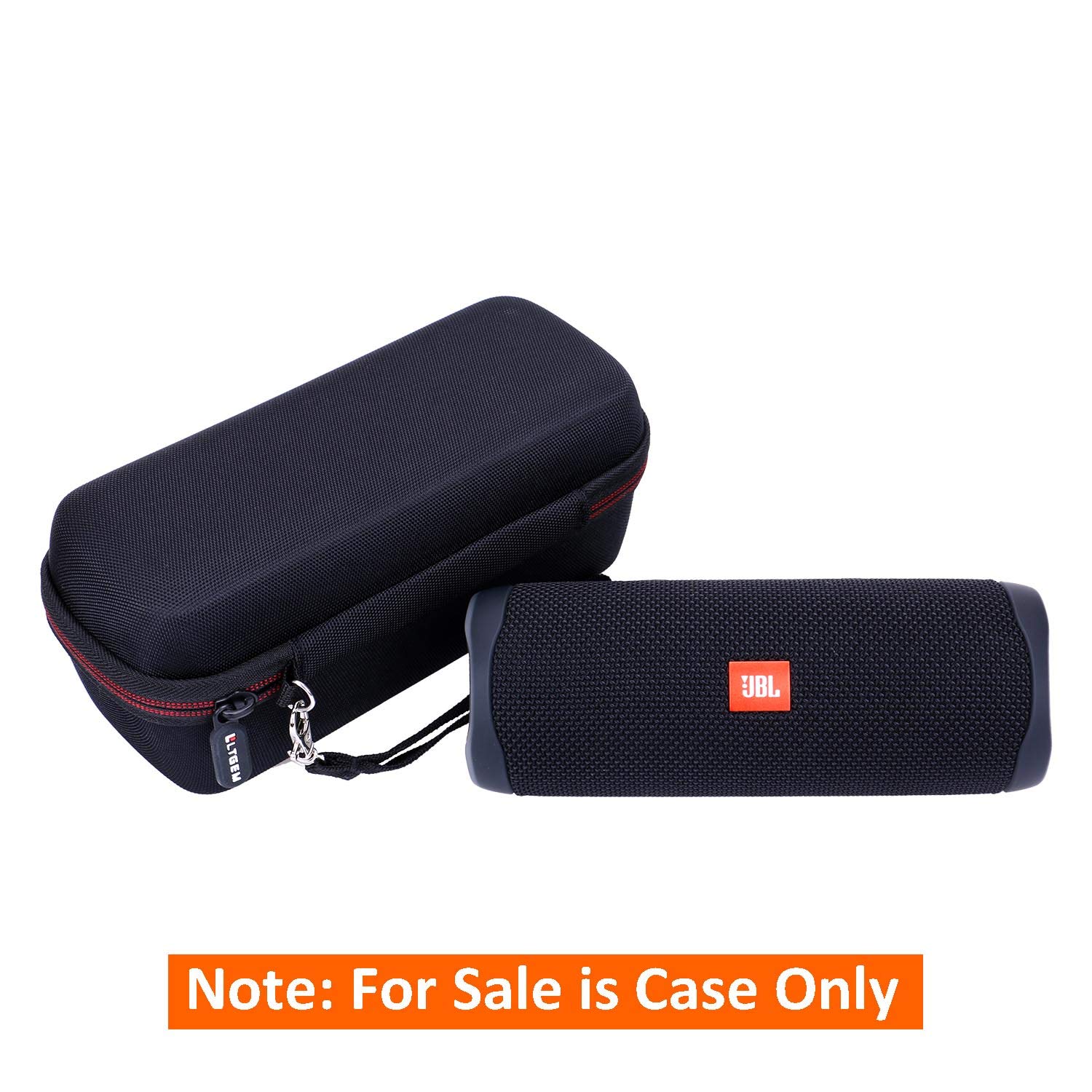 LTGEM EVA Hard Case Compatible with JBL FLIP 6 FLIP 5 Waterproof Portable Speaker - Travel Protective Carrying Storage Bag (Red )