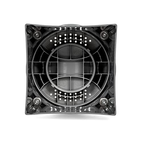 Camco RV Magnetic Bumper Cap | Allows for Convenient Storage of Your 4-in-1 Adapter During Travel | Features a Vented Cap for Air Flow While in Storage (40335), Gray