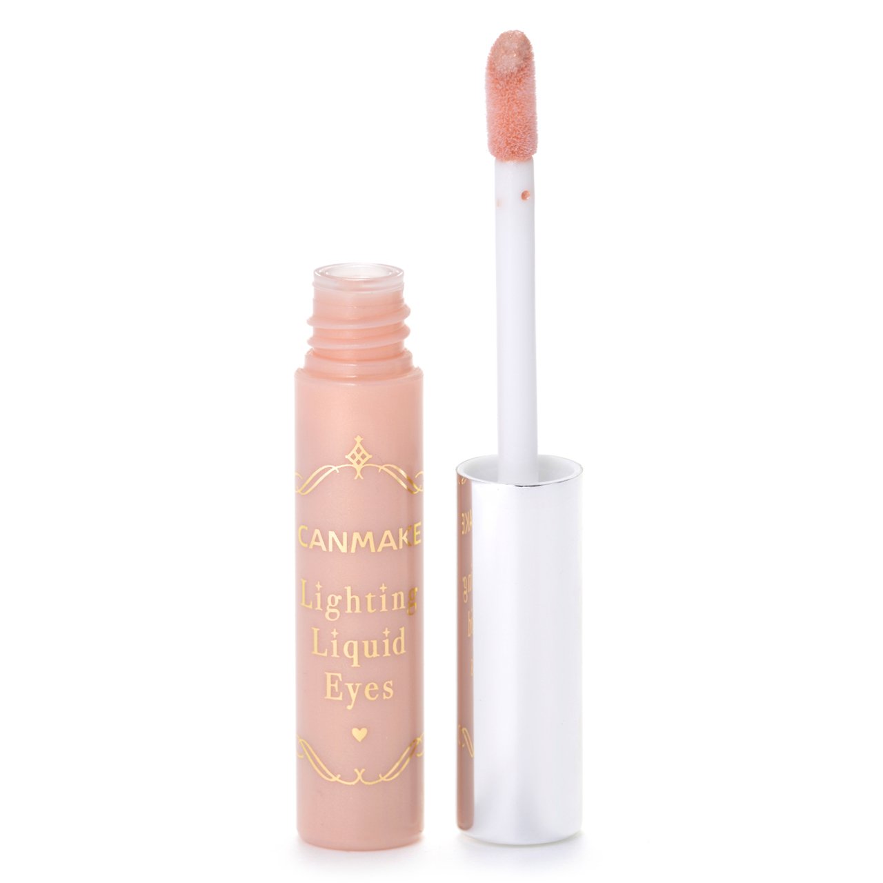CANMAKE Lighting Liquid Eyes, Rouge Makeup with Serum, 0.14 oz (4.0 g) (01 Chandelier Beige)
