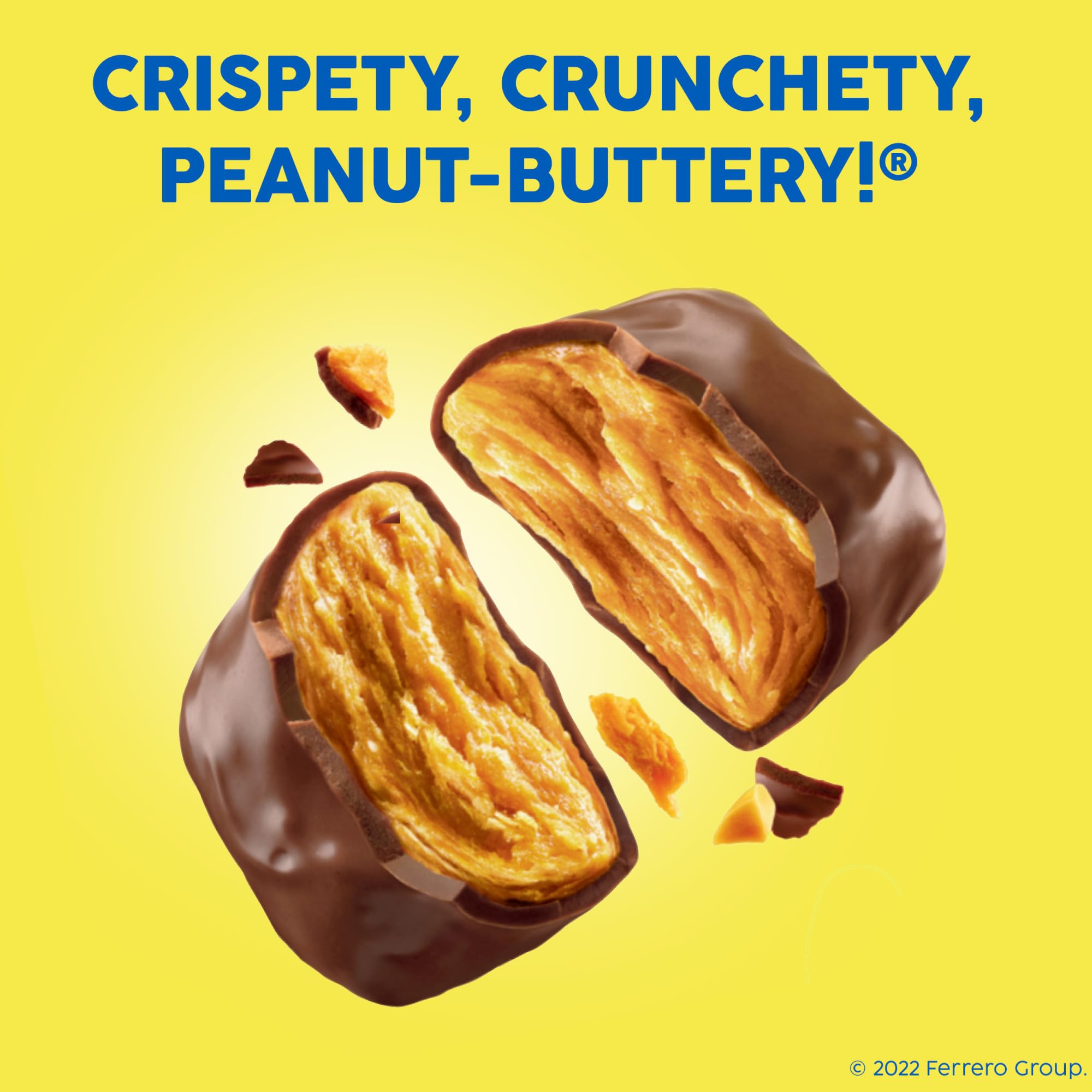 Butterfinger, 8 Pack, Chocolatey, Peanut-Buttery, Minis Individually Wrapped Candy Bars, Resealable Share Size, 9.8 oz