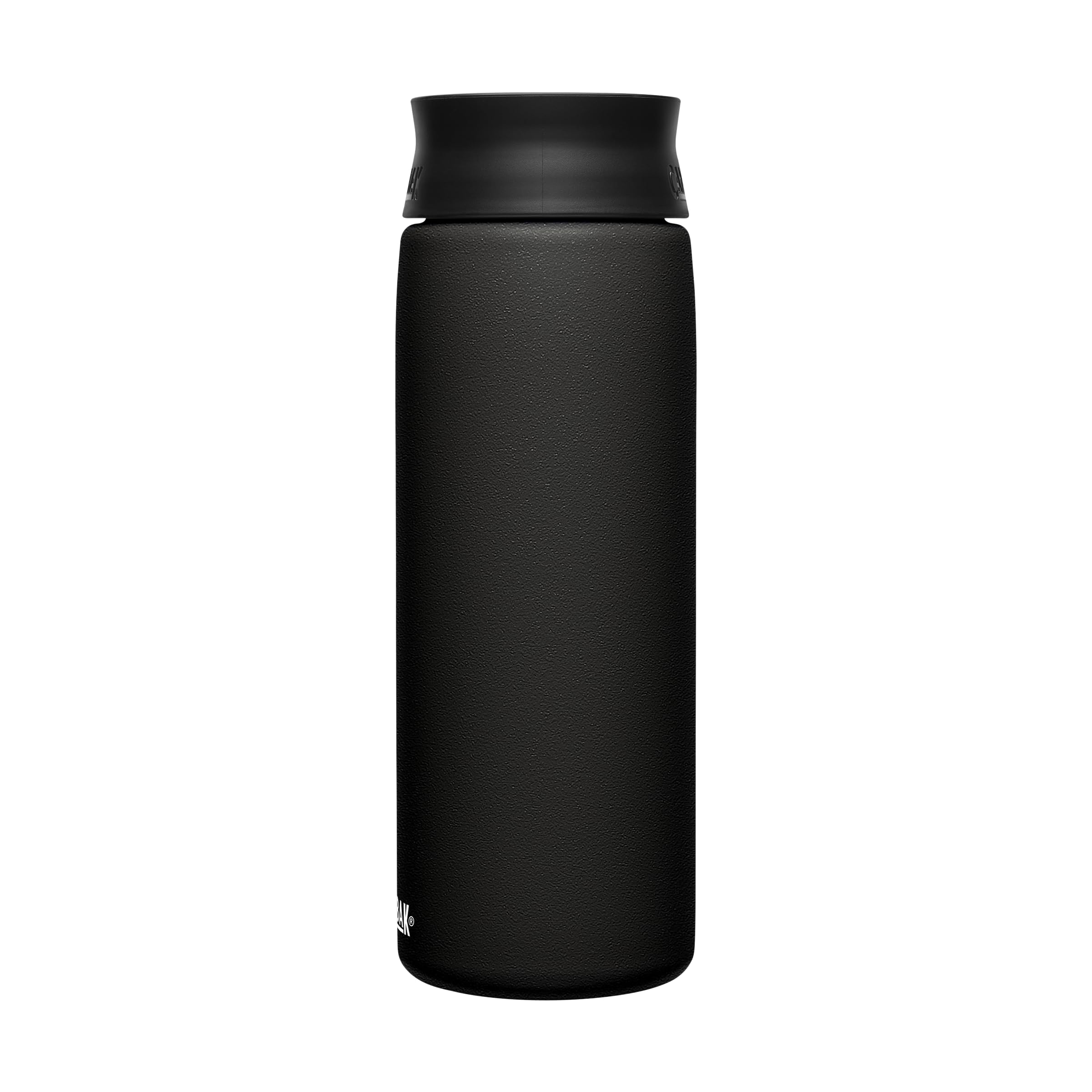 CamelBak Hot Cap Travel Mug, Insulated Stainless Steel, Perfect for taking coffee or tea on the go - Leak-Proof when closed - 20oz, Black