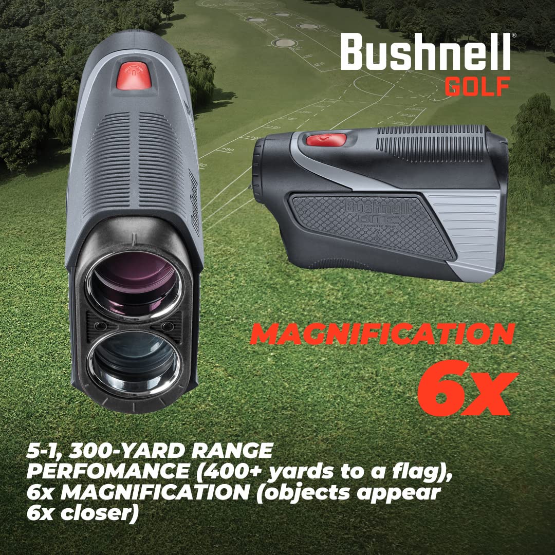 Bushnell Tour V5 Red/White/Blue Special Edition Golf Rangefinder Wearable4U Golf Tools, Cleaning Cloth, CR2 Battery Bundle