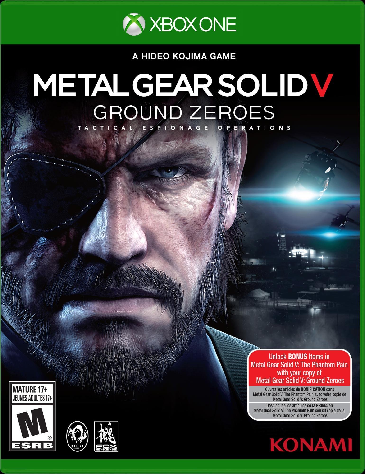 Metal Gear Solid V: Ground Zeroes - Xbox One Standard Edition (Renewed)
