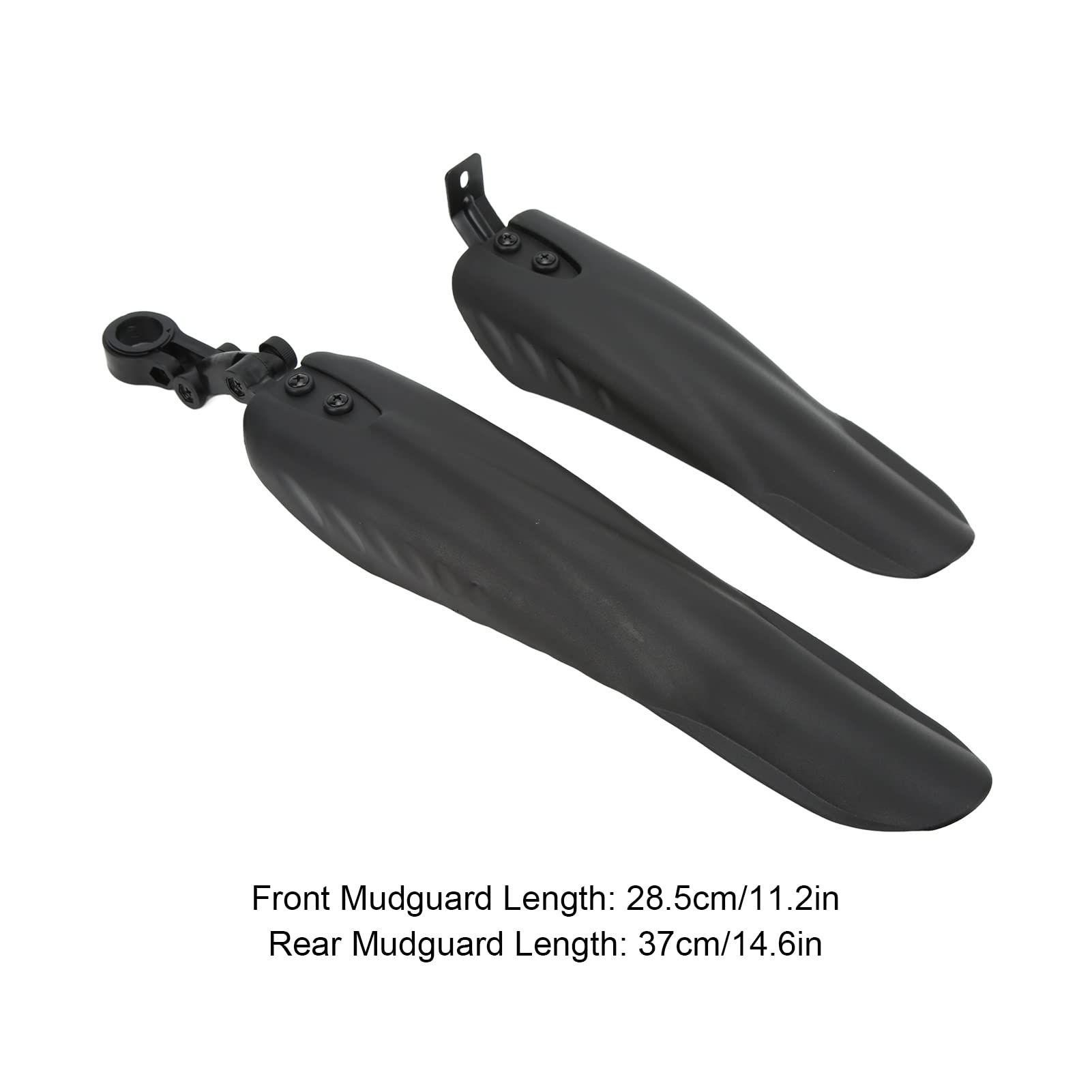 Cycling Tire Splash Guard, High Strength Adjustable Angle Plastic Anti Deformation Rustproof Bicycle Mud Guard Firm for Road Bikes