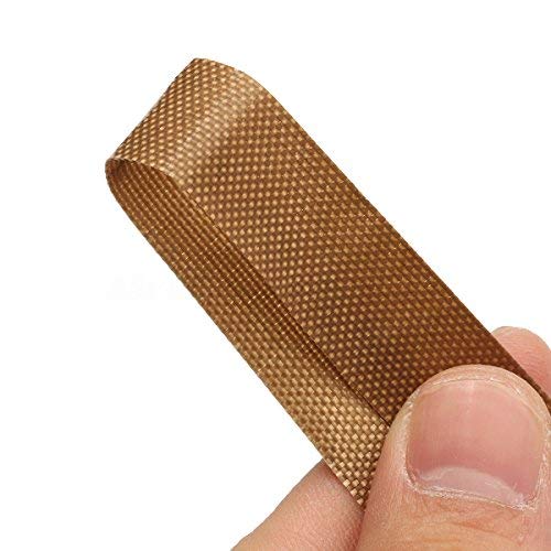 YJINGRUI 50pcs PTFE Belt for Sealing Machine Continous Band Sealer Sealing Tape (750mmx15mmx0.2mm)