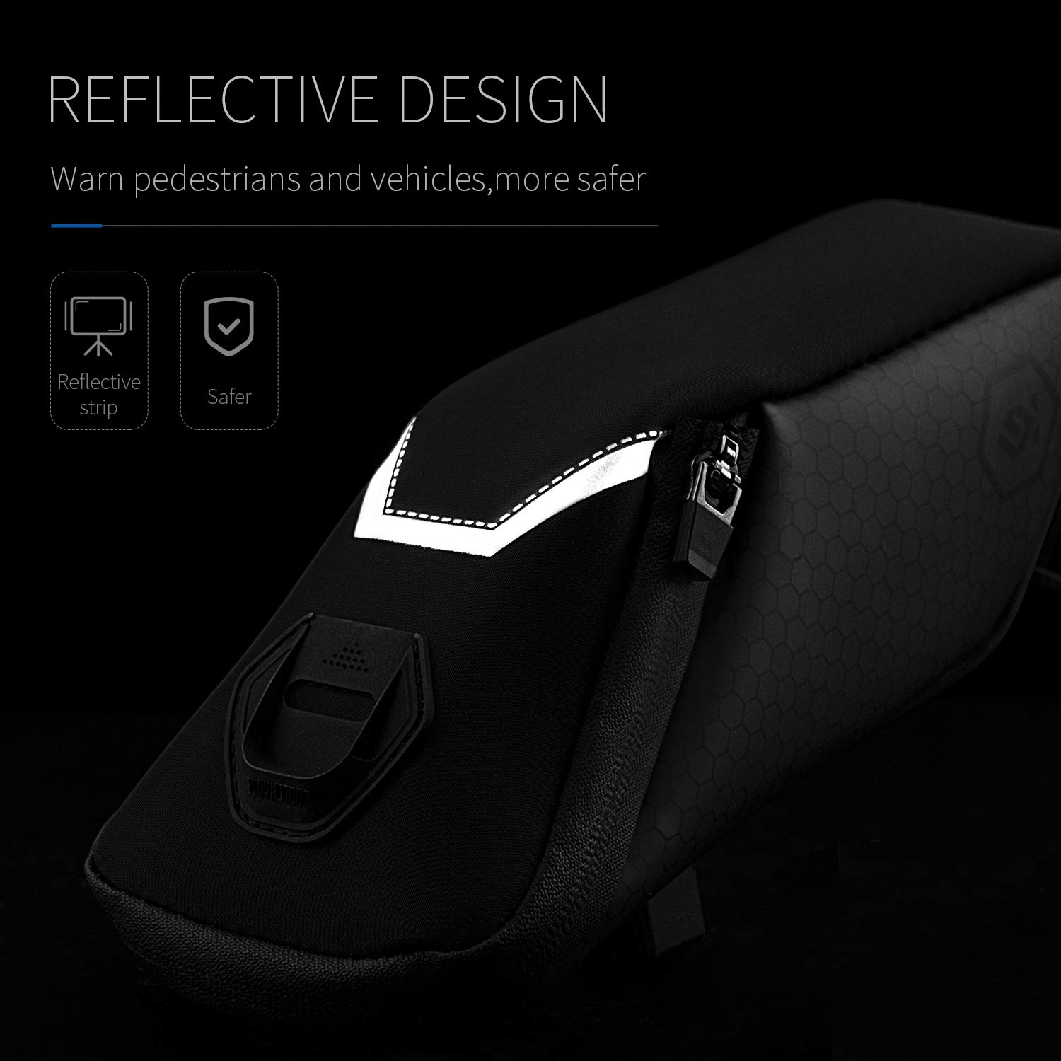 Cool Change Bike Saddle Bag Under Seat Bicycle Seat Bag Ultralight Cycling Seat Pack Pouch