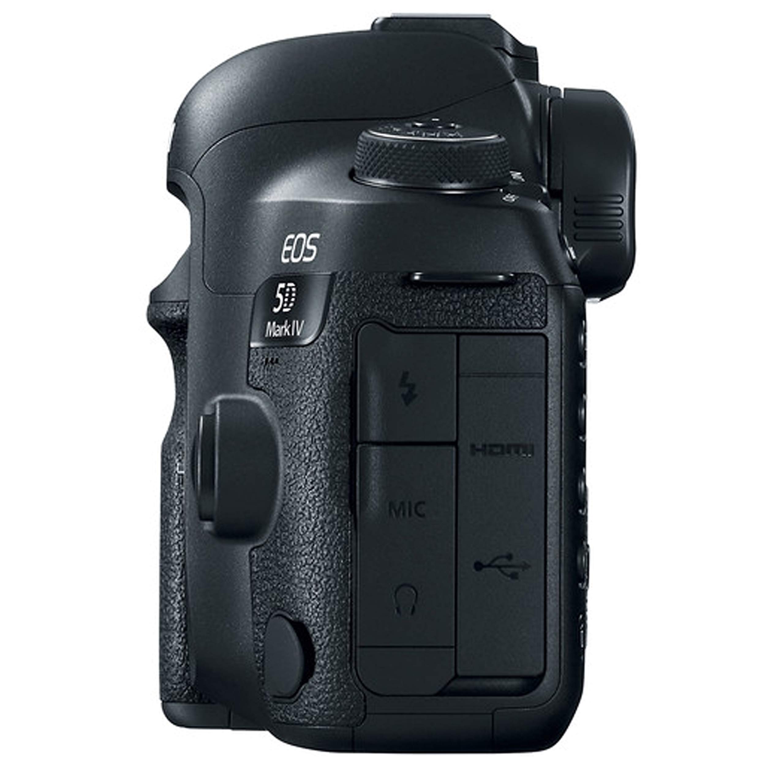 Canon EOS 5D Mark IV DSLR Camera w/ 24-105MM F/4 L + 75-300mm Zoom Lenses + 128GB Memory, TTL Speedlite Flash, Battery Grip, Filters, Case, Tripod + More (36PC Bundle Kit)