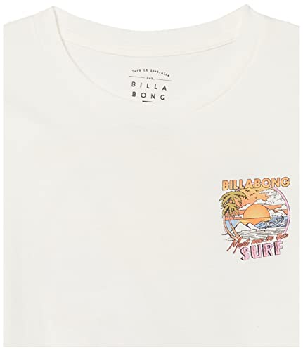 Billabong Girls' Graphic Tee-Discontinued, Salt Crystal, S/8