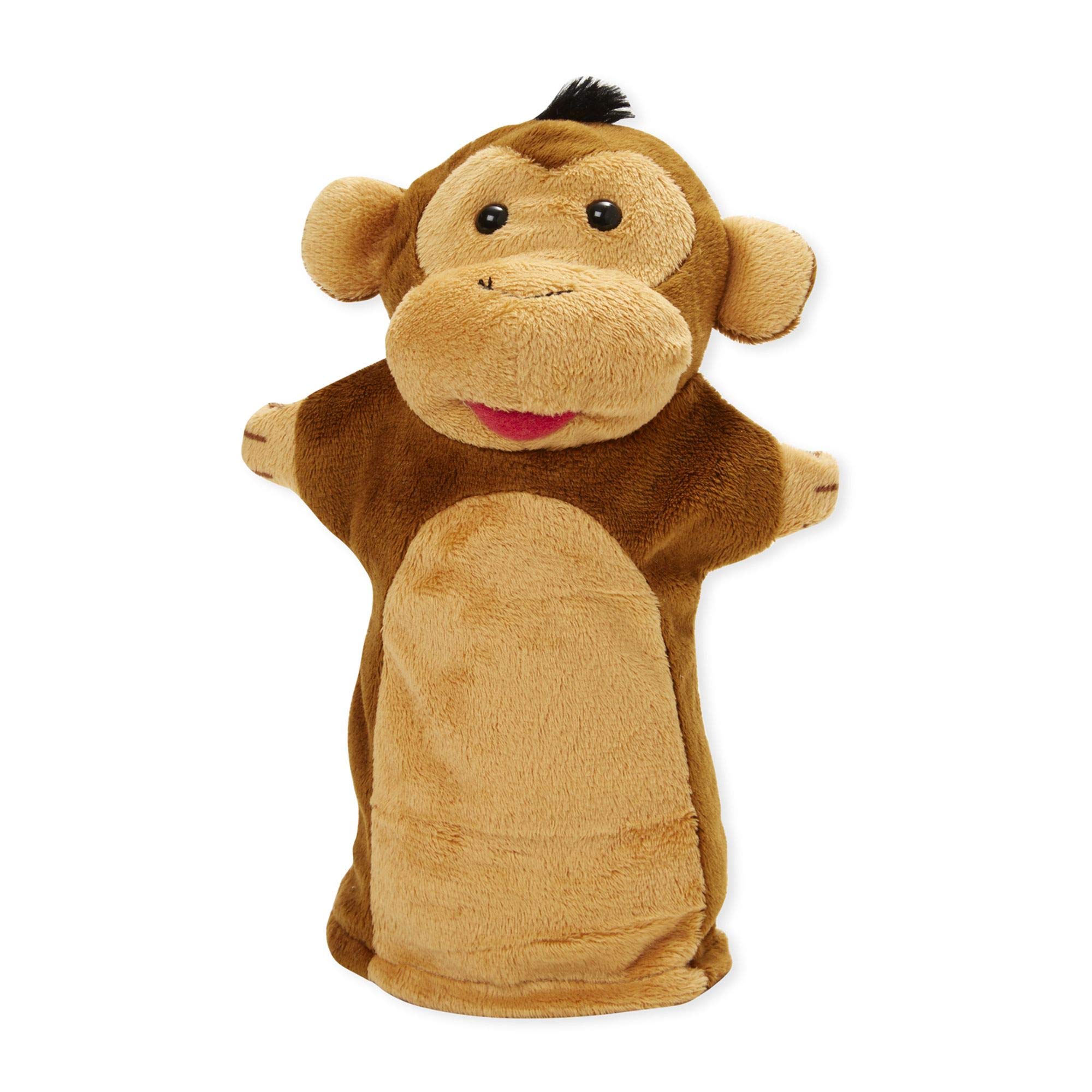Melissa & Doug Zoo Friends Hand Puppets Puppets and Theaters Themed Puppet Sets 3+ Gift for Boy or Girl