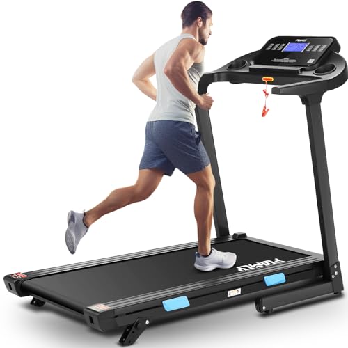 FUNMILY Folding Treadmill with Incline, Treadmill 300 lb Capacity