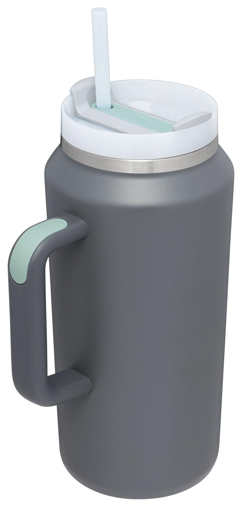 Stanley Quencher H2.0 FlowState Stainless Steel Vacuum Insulated Tumbler with Lid and Straw for Water, Iced Tea or Coffee, Smoothie and More, Charcoal, 64 oz