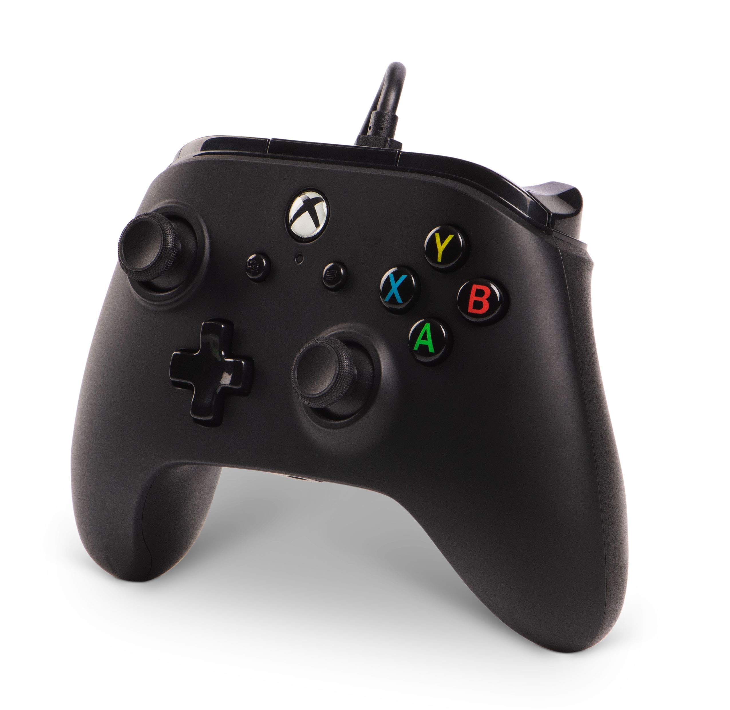 PowerA Wired Officially Licensed Controller For Xbox One, S, Xbox One X & Windows 10 - Black