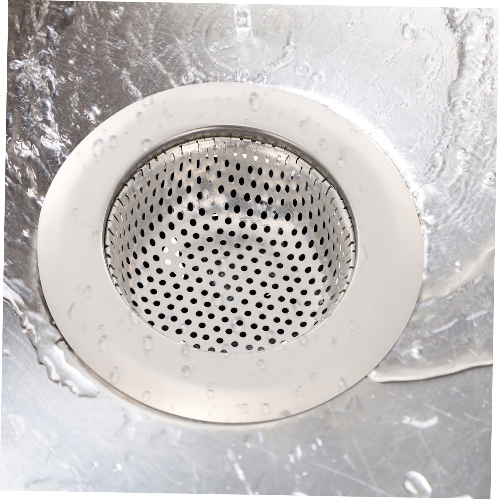 jojofuny 6 Pcs Sink Filter Kitchen Sink Strainer Anti-clogging Filter Tube Stops Sink Stopper Bath Drain Stopper Sink Drain Cover Sink Strainer Basket Kitchen Sink Drain Basket Large Plug