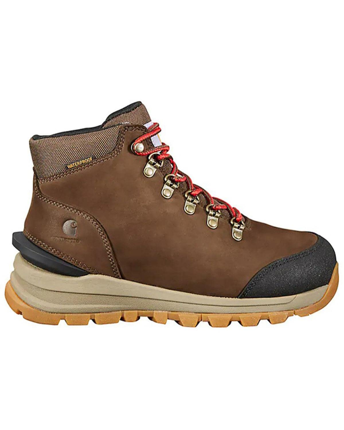 Carhartt Women's Gilmore Wp 5" Soft Toe Hiker Hiking Boot, Dark Brown, 6.5 US