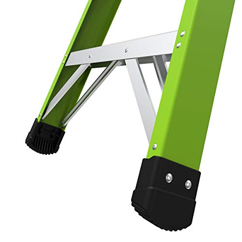 Little Giant Ladders, King Kombo, Professional, 4 ft. A Frame, 7 Ft. Extension, Fiberglass, Type 1AA, 375 lbs weight rating, (13470-001)
