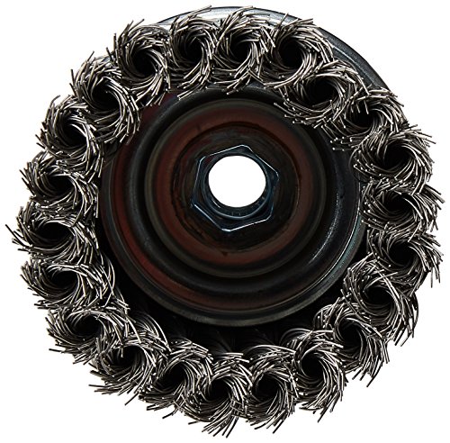 DEWALT Wire Cup Brush, Knotted, 4-Inch (DW4916)