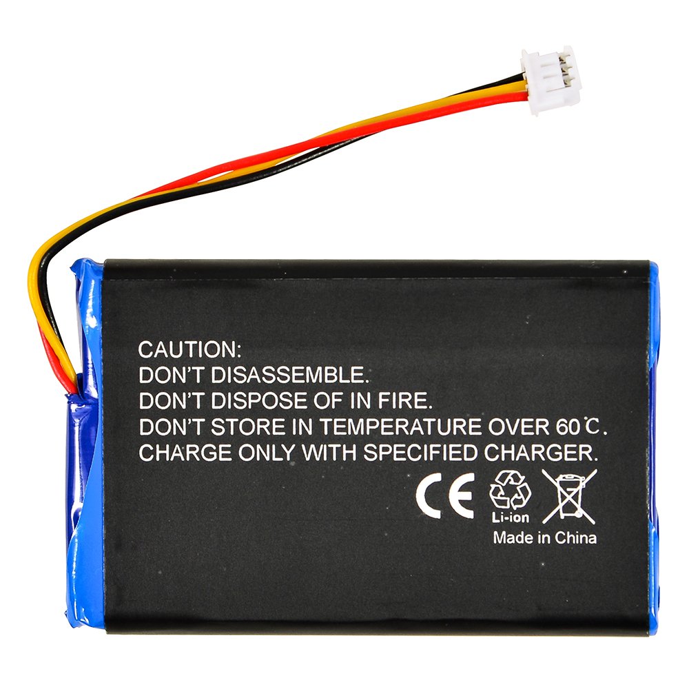 Synergy Digital Remote Control Battery, Compatible with Logitech Harmony Ultimate One Remote Control, (Li-Ion, 3.7, 1100) Ultra Hi-Capacity, Compatible with Logitech 915-000198 Battery