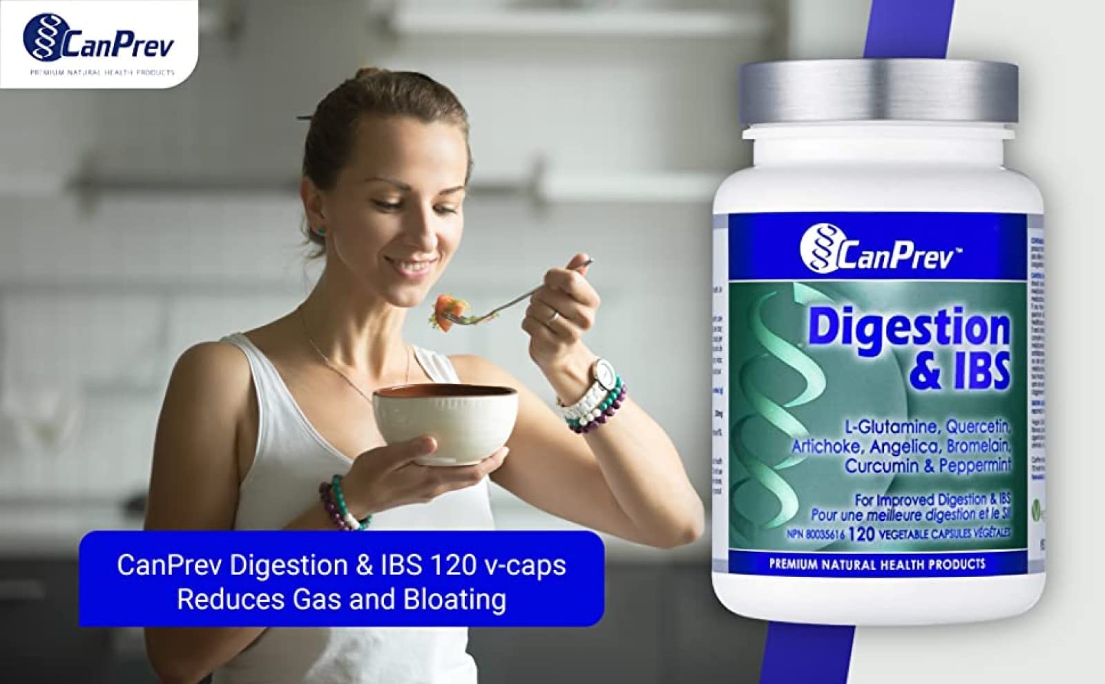 CanPrev Digestion & IBS, 120 vegicaps