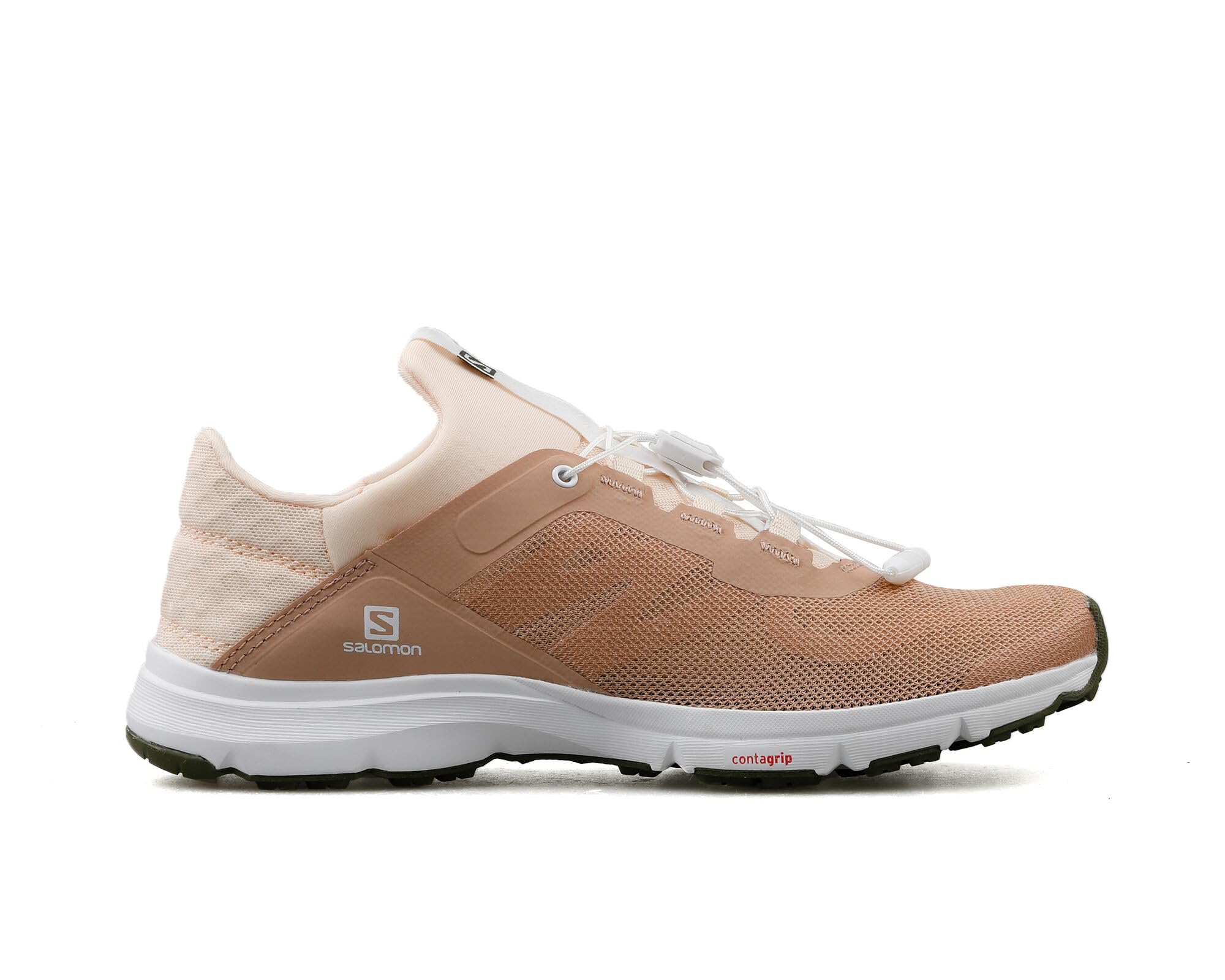 Salomon Amphib Bold 2 Running Shoes for Women Sport Sandal, Sirocco/Sun Kiss/Olive Night, 3.5