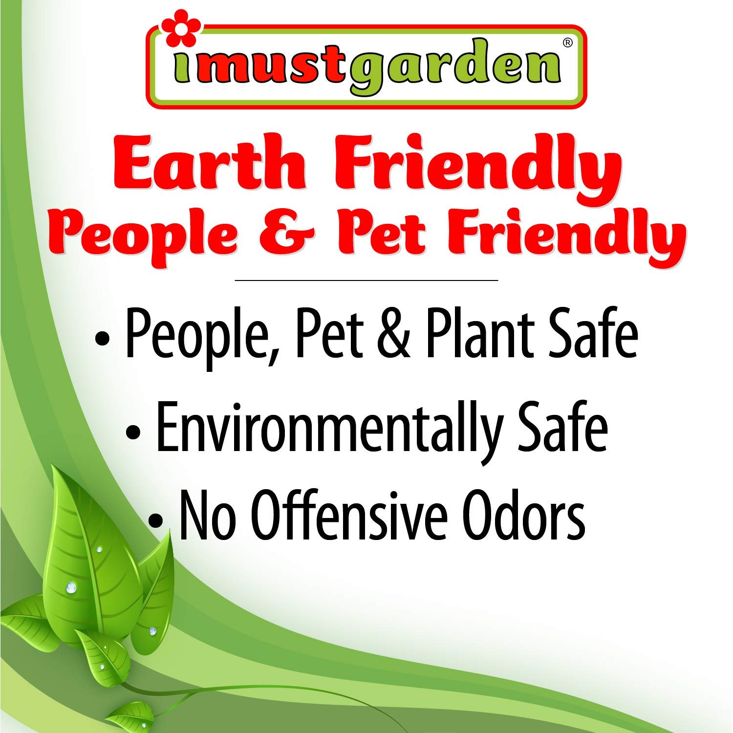 I Must Garden Deer Repellent Hose-End Concentrate: Spice Scent Deer Spray for Gardens, Plants, and Trees β 32oz Covers 10,000 sq. ft.