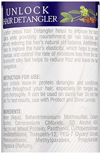 Unlock Hair Detangler (Leave-In Conditioner) Immediately stops hair breakage and promotes hair growth.