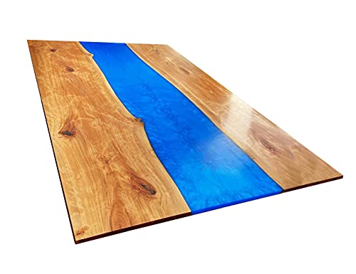 Epoxy Table, Live Edge Wooden Table, Epoxy Resin River Table, Natural Wood, Dining table, Natural Epoxy Table, Resin Table