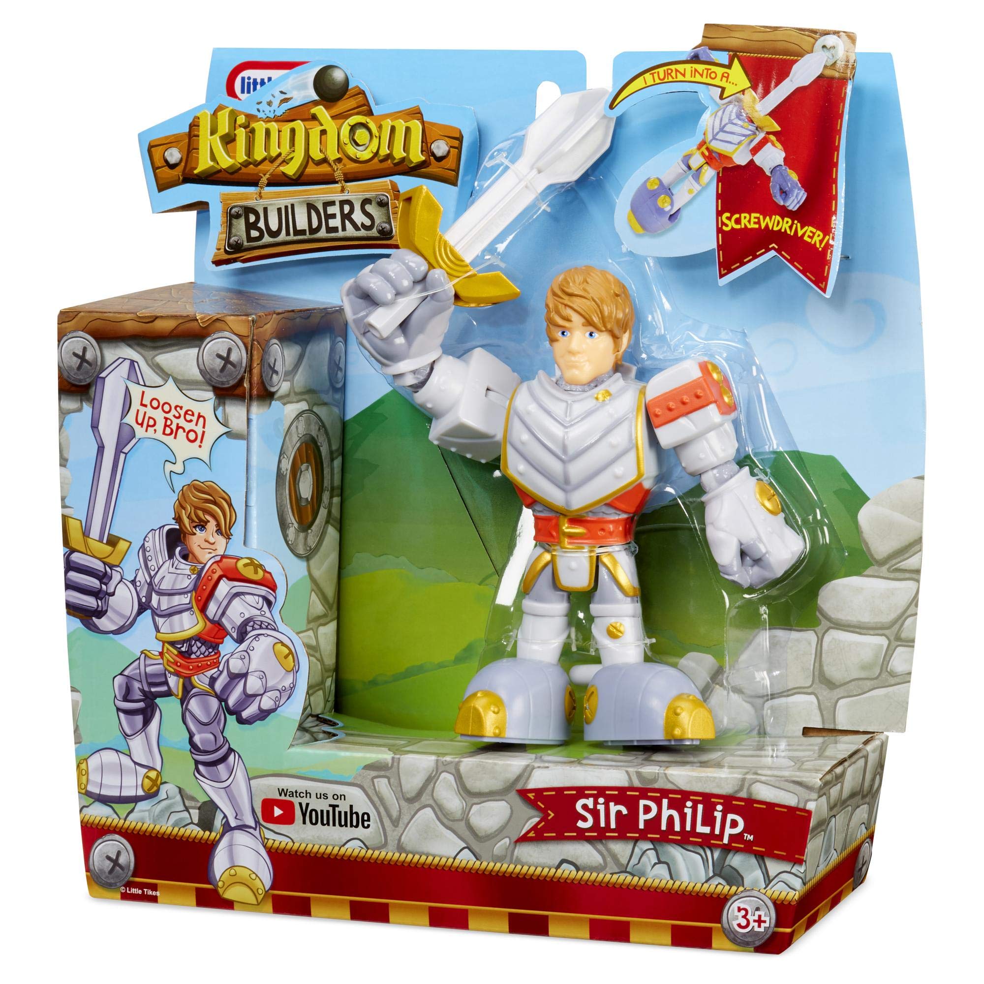 Little Tikes Kingdom Builders-Sir Phillip Toy, Multicolor