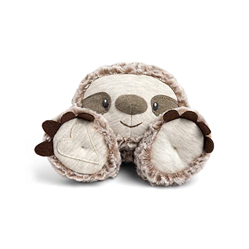 DEMDACO Heartful Hugs Sloth Brown 6 Inch Weighted Neck Wrap Plush Stuffed Animal