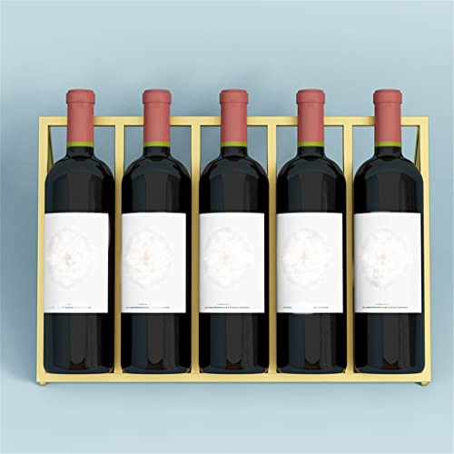 DLOETT Wine Bottle Rack Rack Home Living Room Decoration Cabinet Display Storage Rack Iron Wine Set