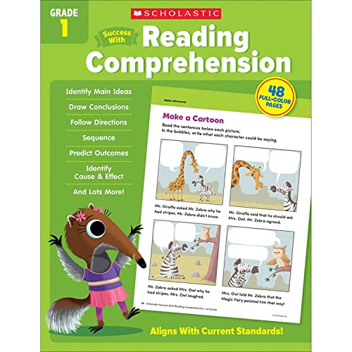 Scholastic Teacher Resources Scholastic First Grade Success Workbooks, 4 Book Set