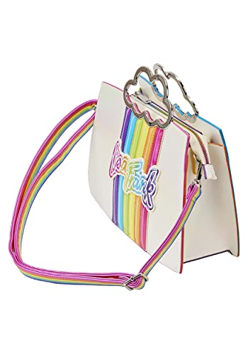 Loungefly Lisa Frank Rainbow Cloud Crossbody Bag